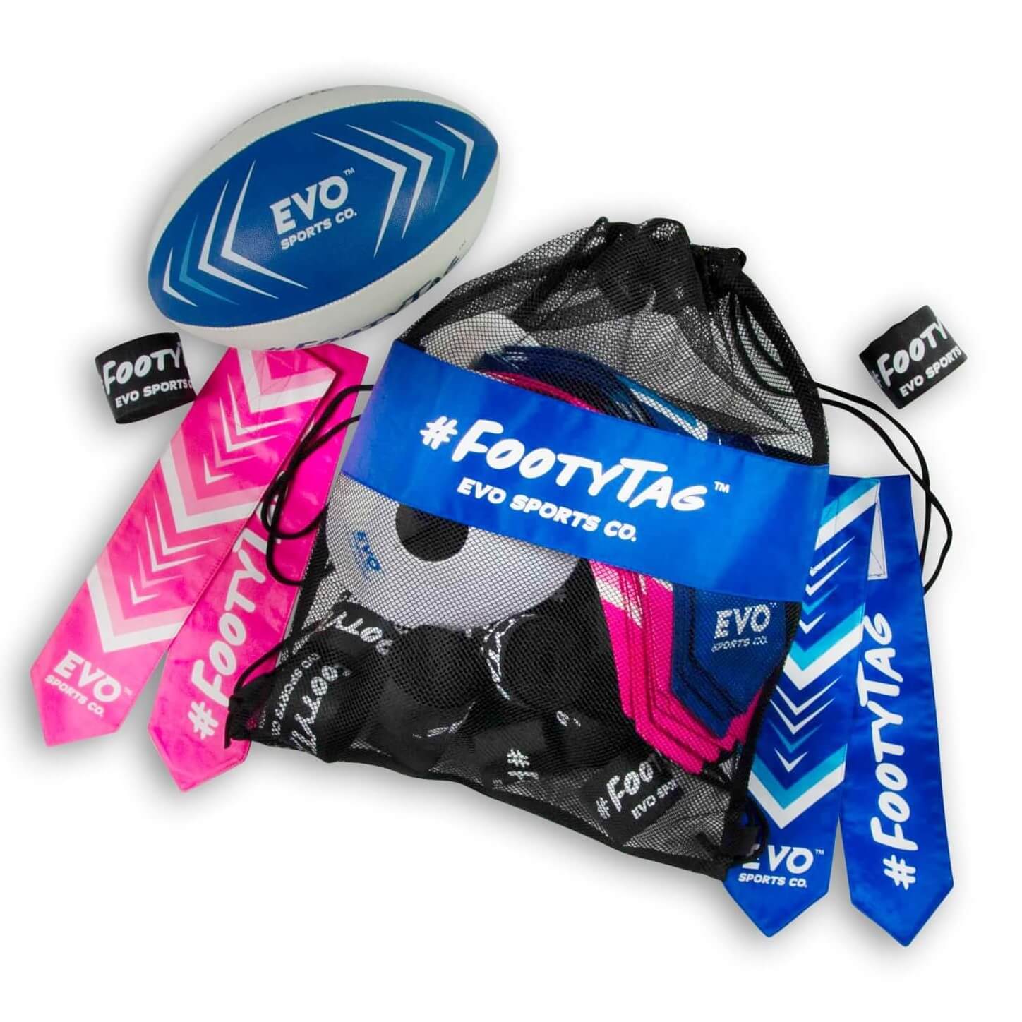 Rugby Tags & Kits | FootyTag – Evo Sports Co